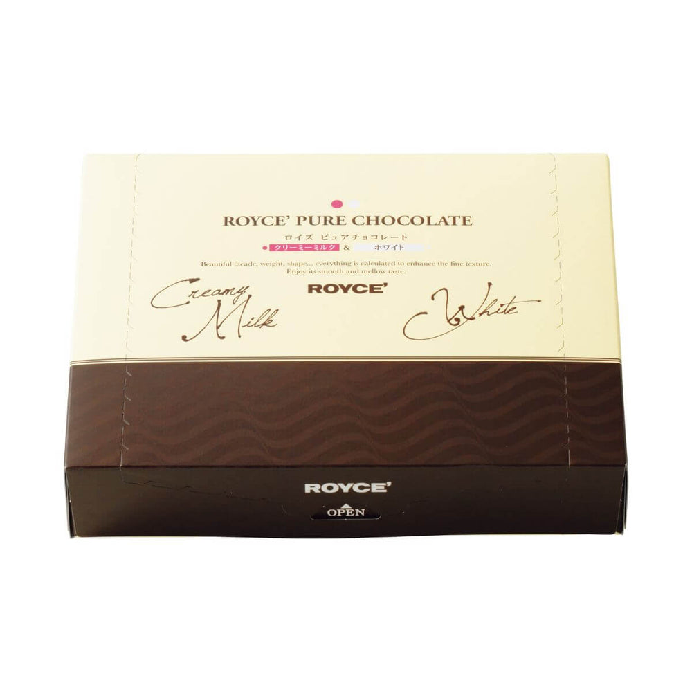 Milk & White Chocolate - Pure Chocolate "Creamy Milk & White"