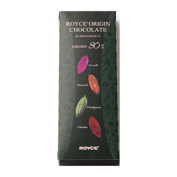 ROYCE' Origin Chocolate "Cacao 80%" - Dark Chocolate